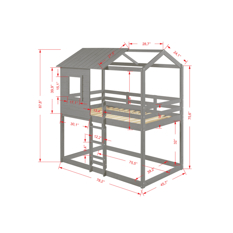 Naomi home deer blind playhouse bunk bed store