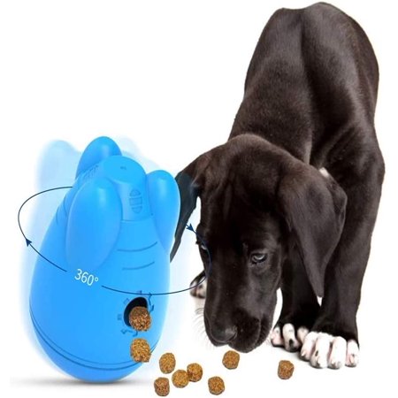 Strong Dog Food Dispenser | 360° Tumbler Interactive Pet Toy | Heavy ...