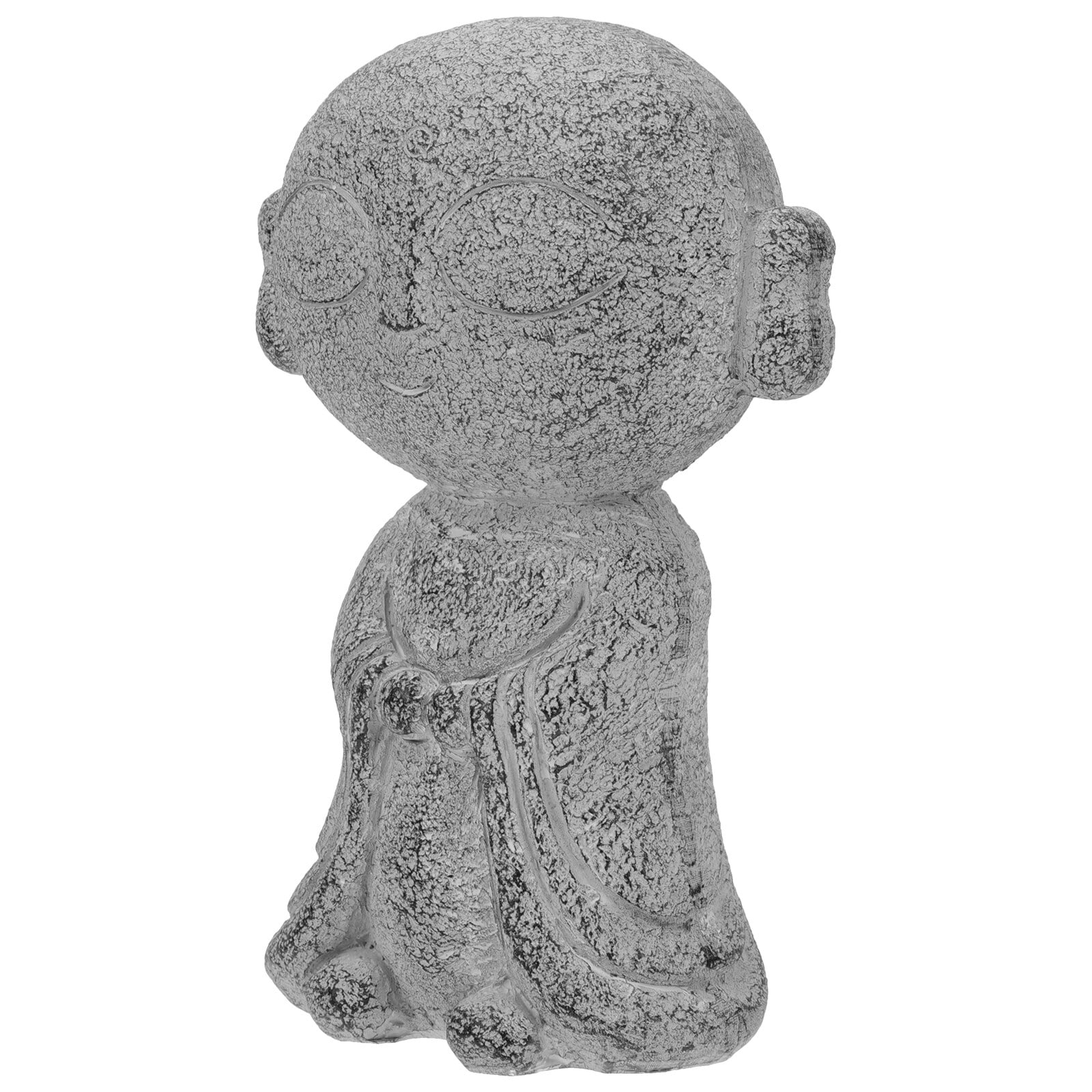 HOMEMAXS Small Monk Statue Chinese Style Resin Little Zen Monk Small ...