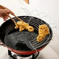 Oil Drain Rack Semi-circle Foldable Multi-purpose Rustproof Non-Stick ...