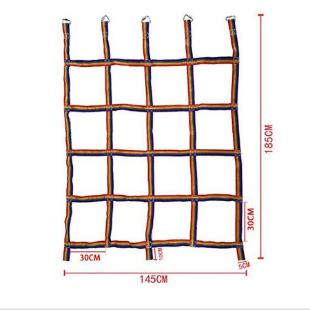 FanShow Climbing Net For Kid Portable Outdoor Climbing Frame Net For ...