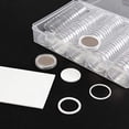 Colcolo Dollar Medal Holder Supplies Medal Collection Transparent Round ...