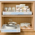HBlife Expandable Pullout Cabinet Organizer Roll out Shelf Storage ...