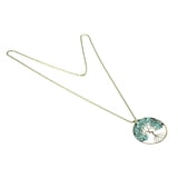 Walmart's Handmade Brass Long Necklace with Reconstructed Turquoise ...