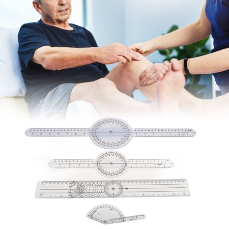 Orthopedic Angle Ruler, 4pcs Rotate Portable Goniometer Kit For ...