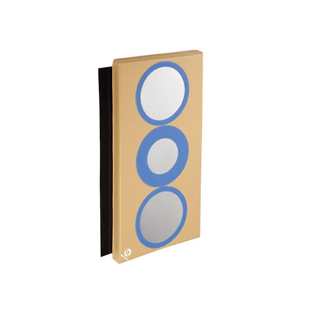 Wesco 33554 38 in. L x 19 in. W x 2 in. Th Baby Mirrors Single Mats ...