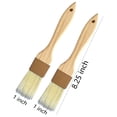 Pastry Basting Brush - Food Brushes, Non-Shedding Natural Boar Bristle ...