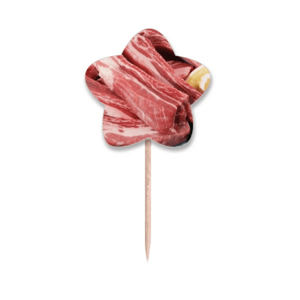 La textura de la carne cruda de alimentos Rib chop Selección de ...