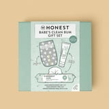 Honest Baby's Clean Bum Infant Gift Set includes diapers, wipes, rash ...
