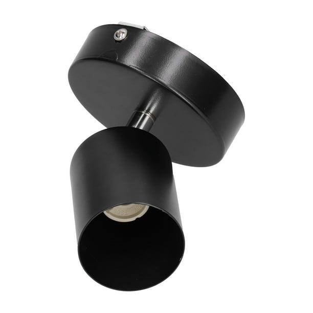Track Light Base, Wall Mounted Spotlight Base Modern 330° Rotatable For ...