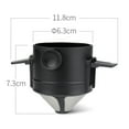 Grandest Birch Ergonomic Retractable Coffee Filter Ergonomic ...