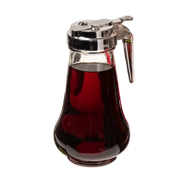 Brybelly 1 Maple Syrup Dispenser 14 oz (420mL) - Empty Glass Syrup ...
