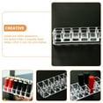 BESTYASH 3Pcs Transparent Lipstick Organizer Desktop Rack with Multi ...