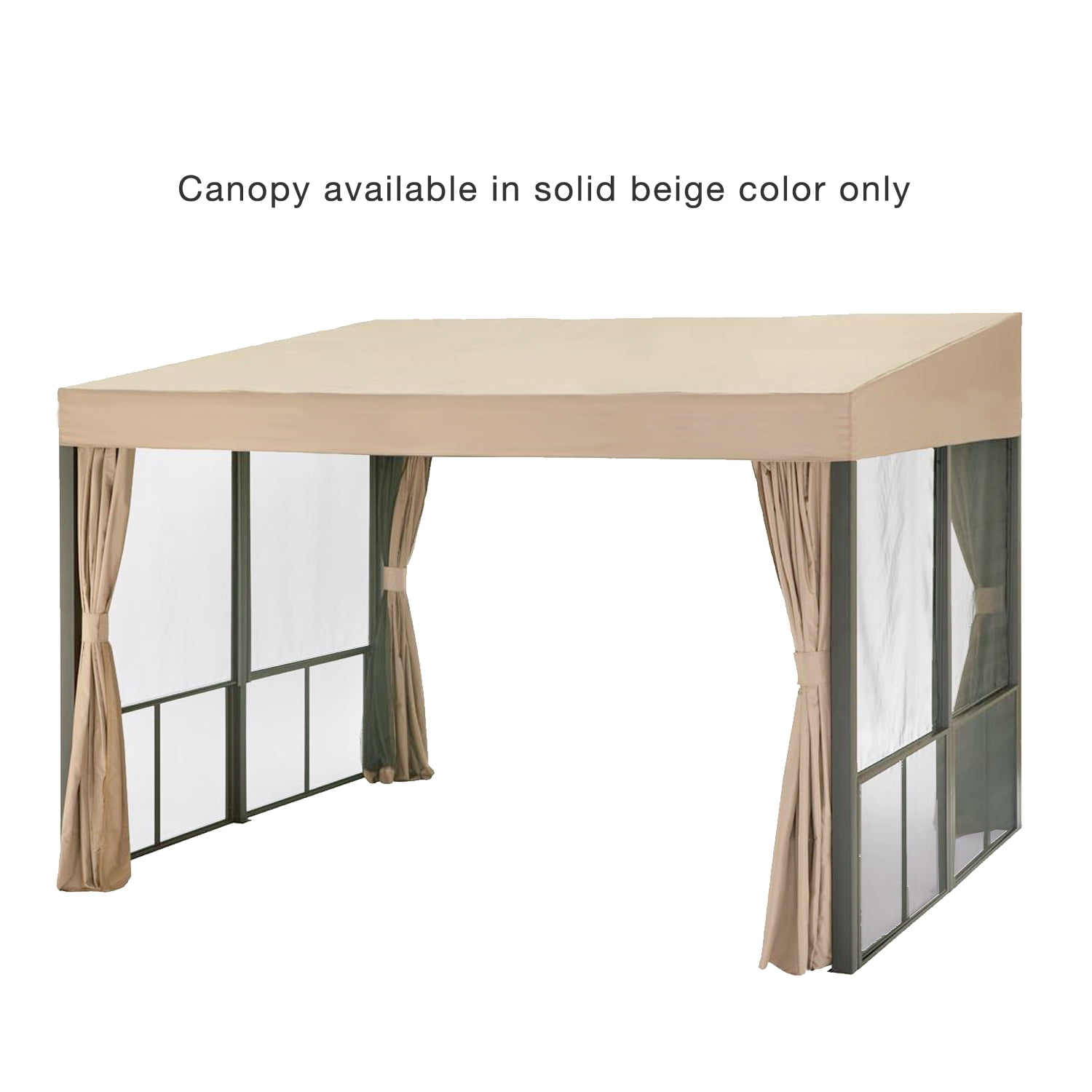 Garden Winds Replacement Canopy and Netting for the Slanted Screen Room ...