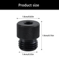 6Pcs Carbon Steel Drill Guide Bushings For 2mm To 10mm Screw Hole ...
