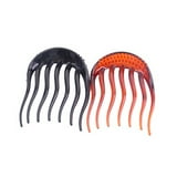 Farfi Insert Hair Clip Easy Attachment Wave Style 2 Colors Insert Hair ...