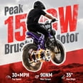 ESKUTE V300 Electric Dirt Bike for Adults & Teens, 1500W Motor, 30+MPH ...