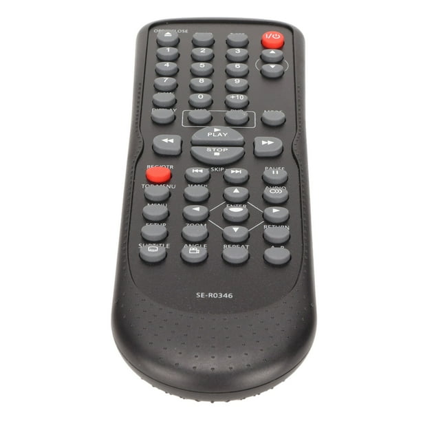 Remoto de Grabadora de DVD, AA Battery Universal Sensible Wearable Reemplaza El Control Remoto ...