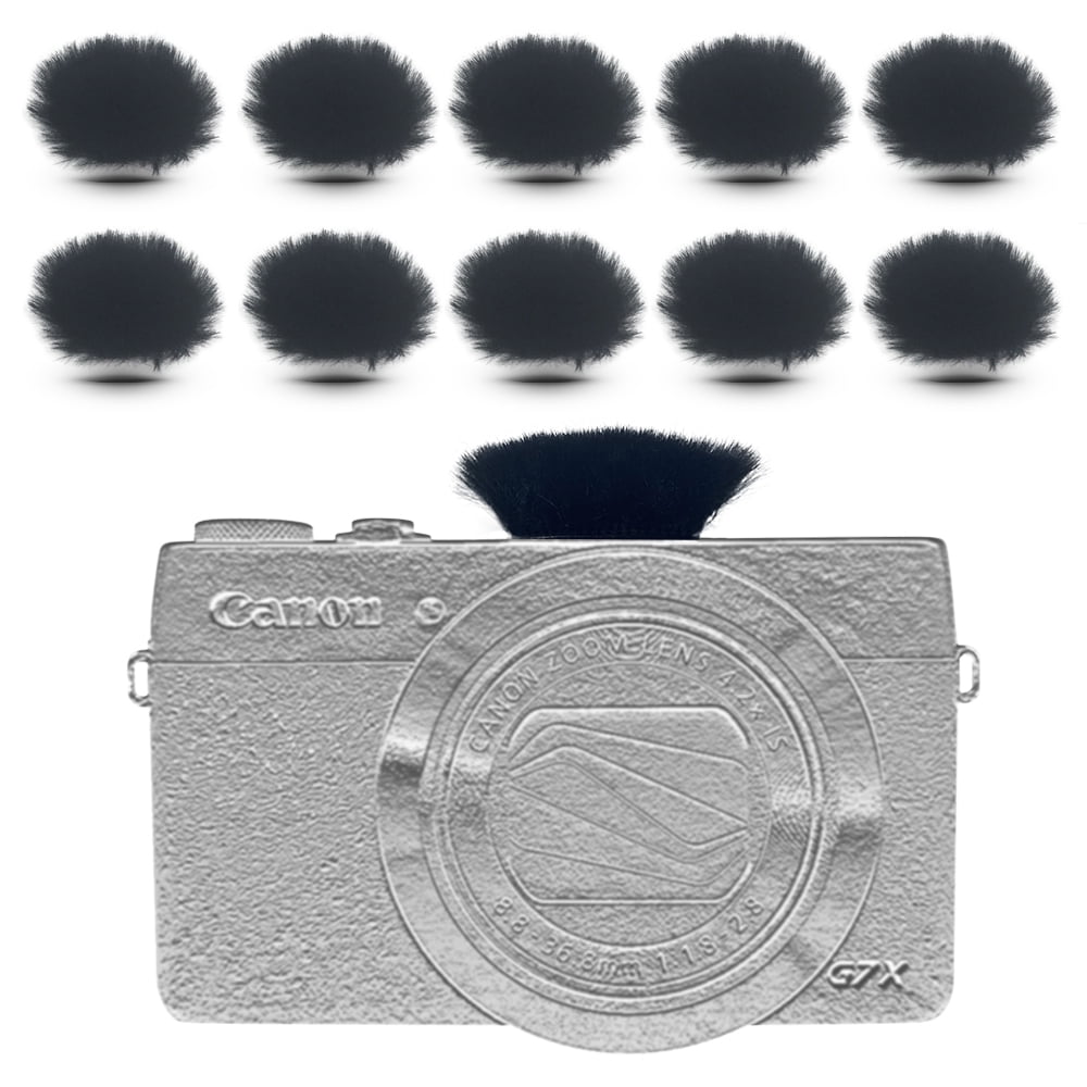 Camera Mic Wind Muff For Canon G7X Mark II Dead Cat Windscreen ...