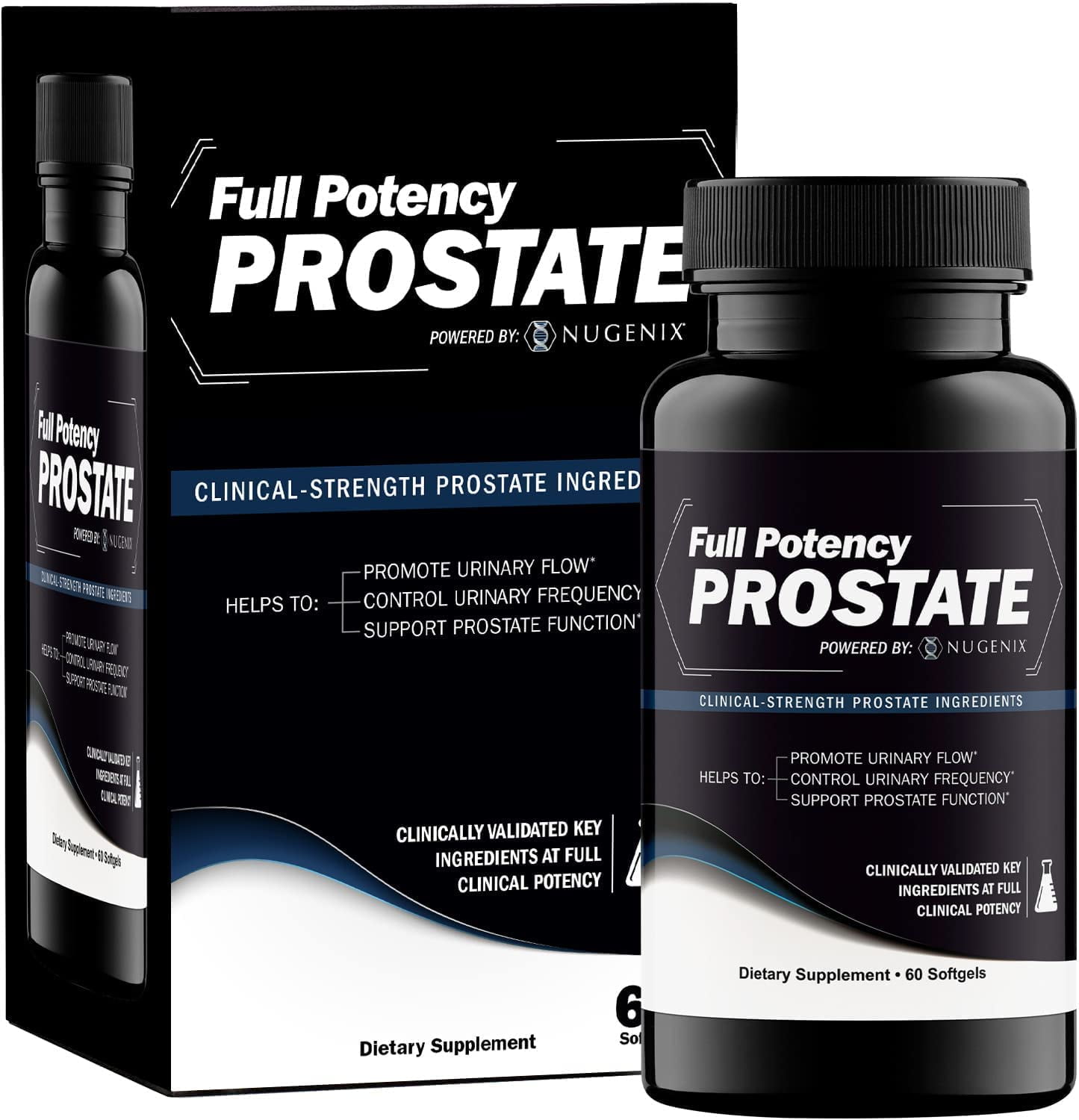 Nugenix Full Potency Prostate Supplement for Men - Clinical-Strength ...