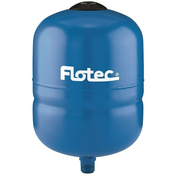 Flotec FP7105-00 Vertical Pre-Charged Pressure Tank, 2 gal, 3/4 in NPT ...