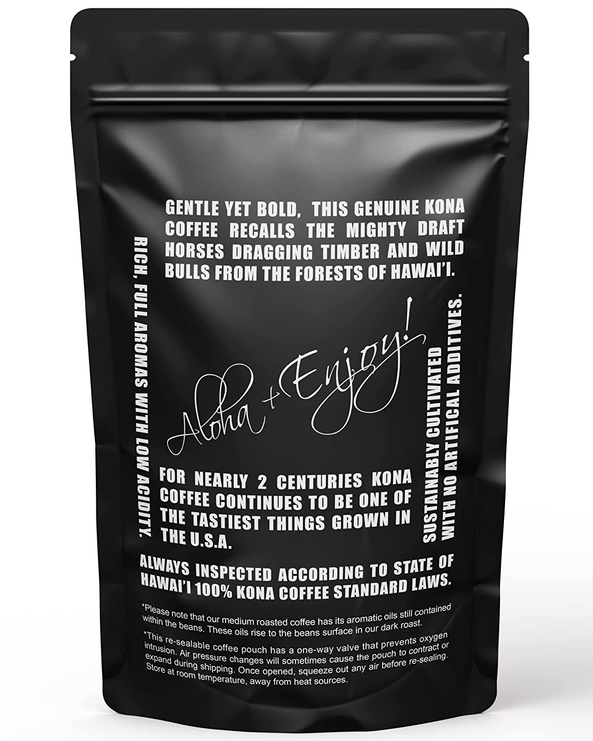 Farm fresh 100 Kona Coffee 16 Oz 1 Lb Bag Medium Rovast Arabica Farm fresh 100 Kona Coffee 16 Oz 1 Lb Bag Medium Rovast Arabica