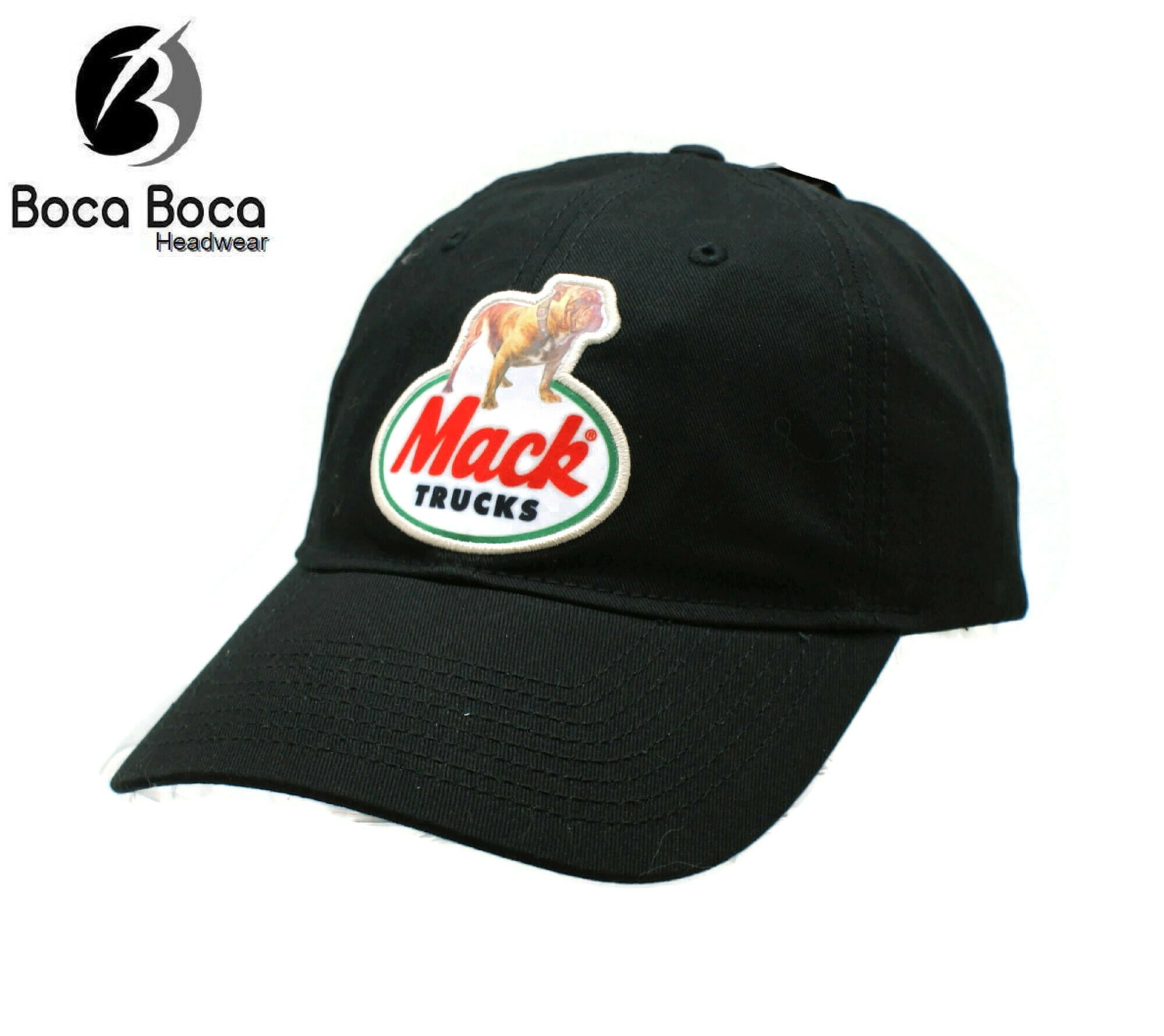 Hat - MACK Truck 100% Cotton Adjustable Ball Cap Black - Walmart.com