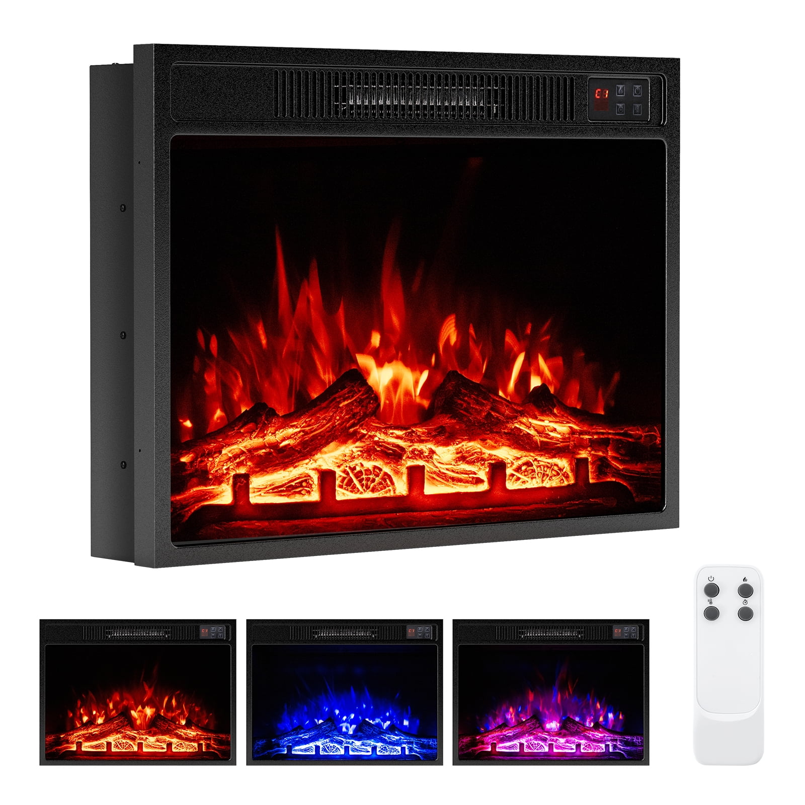 Click here for Giantex 24 3-Sided Electric Fireplace Insert  750w... prices
