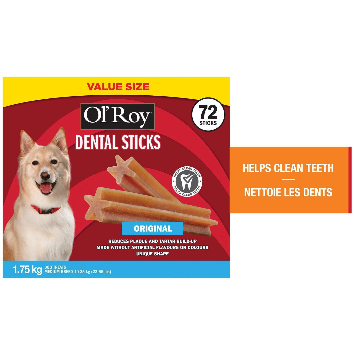 Click here for Olroy Ol Roy Original Dental Sticks Medium 5 Inch prices