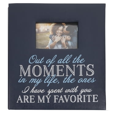 "Recollections® Purple Floral Photo Album for Vacation Memories, Holds ...