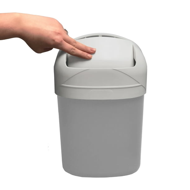 Camco Camper/RV Cabinet Mount Trash Can | 13" (T) x 8.5" (W) x 5" (D ...