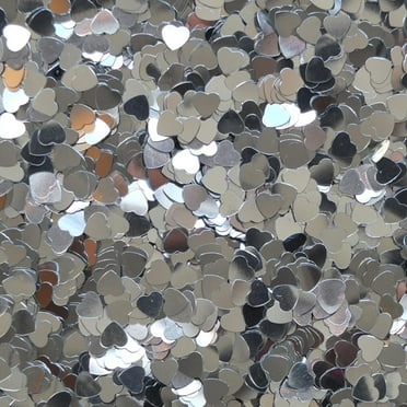 Silver Star Sequins 15mm Shiny Metallic Made in USA - Walmart.com