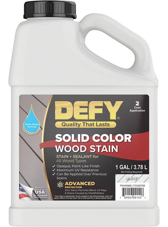DEFY Wood Stain Wood Stains, Coatings & Finishes in Paint - Walmart.com