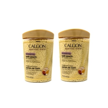 Calgon Ageless Bath Moisturizing Liquid Beads, Renewing Bath Pearls, 16 ...