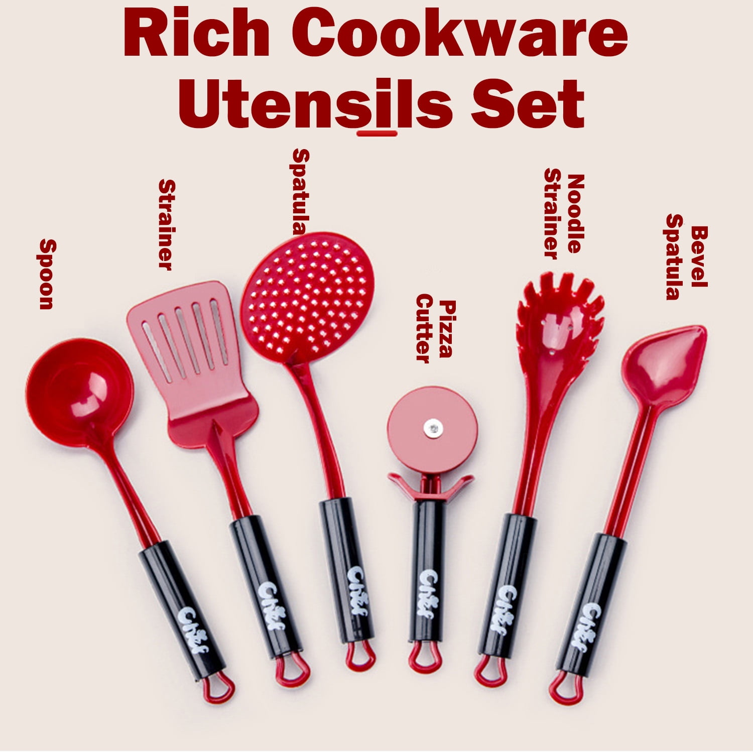 Buy Multicolor Toddlers Play Cooking Pots Pans Food Utensils for 3-6 ...