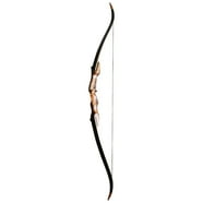 PSE Razorback Jr 54" Long Youth Archery Recurve Bow - White Range Bow ...