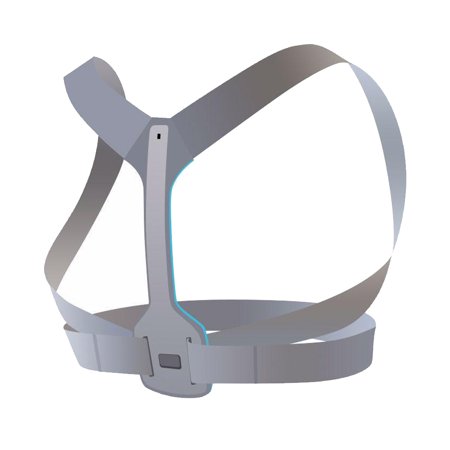 Unatoiry Upper Back Brace Belt Portable Breathable Adjustable Shoulder ...