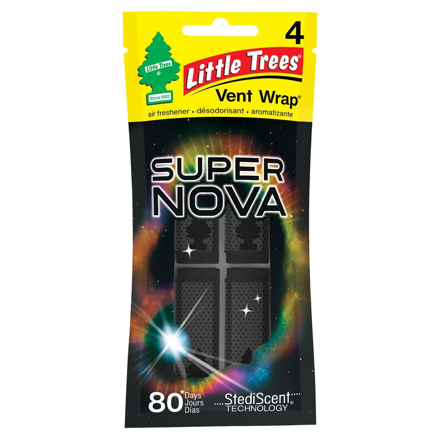 Click here for Little Trees Air Freshener Vent Wrap Supernova 4-P... prices