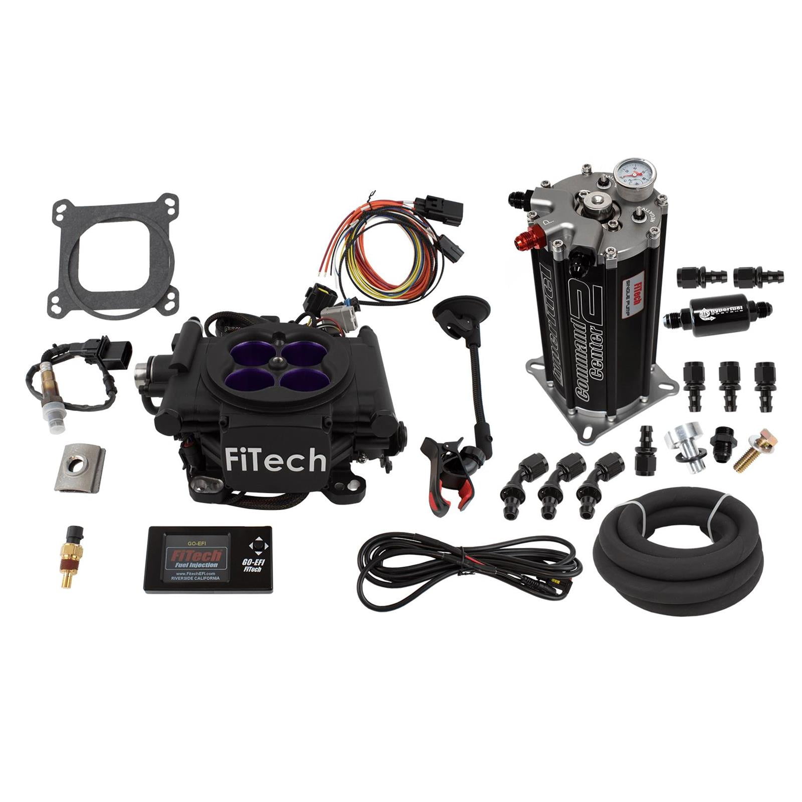 FiTech 32208 MeanStreet EFI Fuel Injection System, Black - Walmart.com