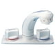 Whale Marine RT2498 Elegance White Faucet & Shower Mixer - Walmart.com