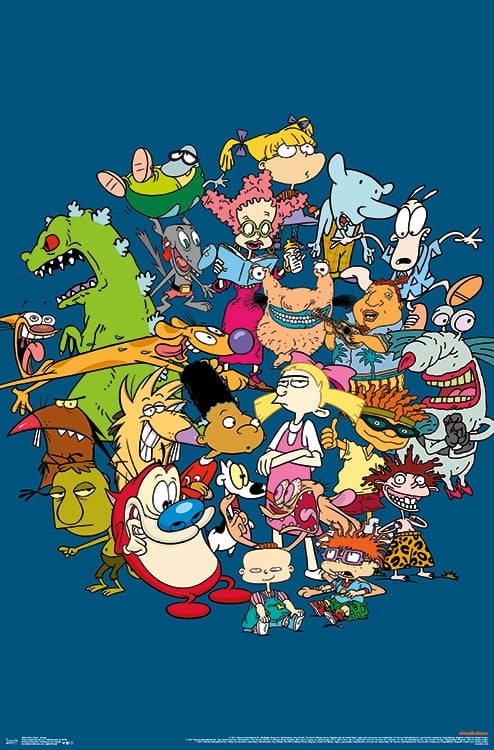 Nickelodeon Group Wall Poster, 22.375" x 34" - Walmart.com
