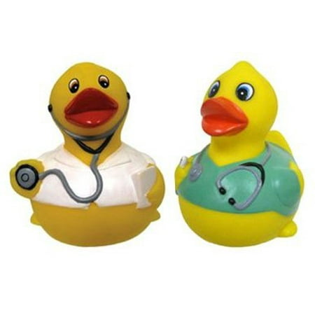 Rubber Ducks Doctor N Nurse Set of 2, Waddlers brand rubber ducks that ...