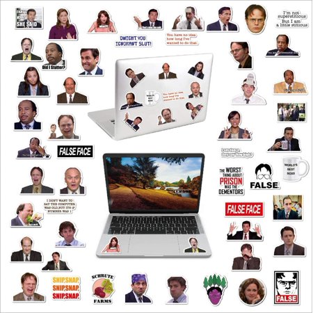 The Office Sticker Pack of 50 Random The Office Stickers Bomb for ...
