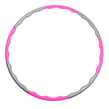 PRCTZ Weighted Hula Hoop, 2.5 lb Exercise Hula Hoops for Adults, 8 ...