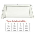 3 Sizes Football Net for Soccer Goal Post Junior Sports Training (Only ...