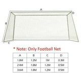3 Sizes Football Net for Soccer Goal Post Junior Sports Training (Only ...