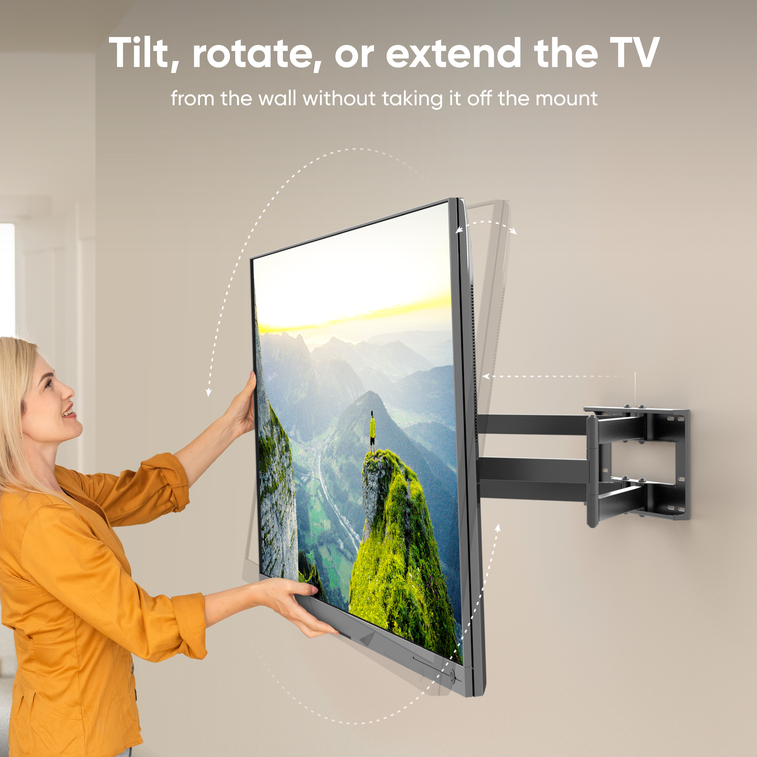 Articulating Wall Mount Flat Screen Tv