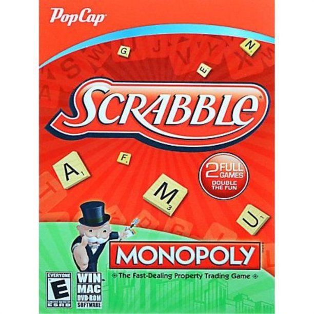 Popcap Scrabble /Monopoly WINDOWS/MAC - Walmart.com