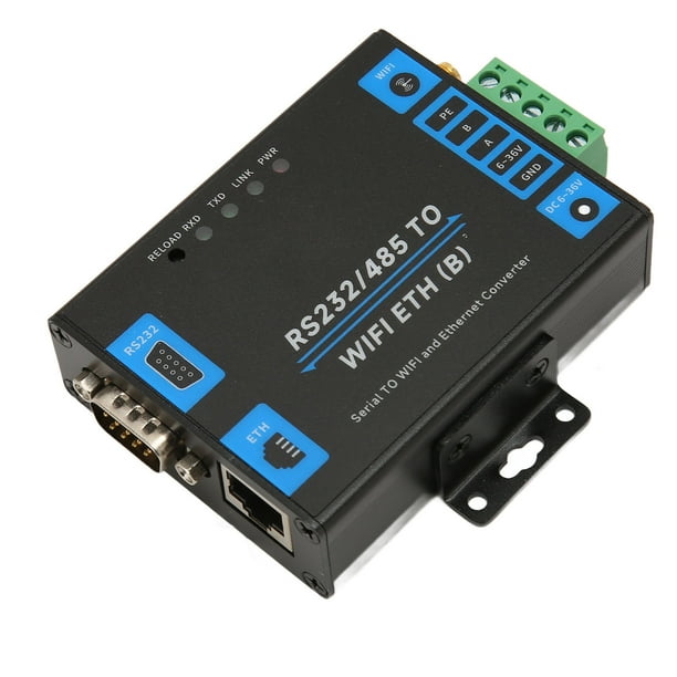 RS232 RS485 Serial To Ethernet Adapter, Transparent Transmission RS232 ...