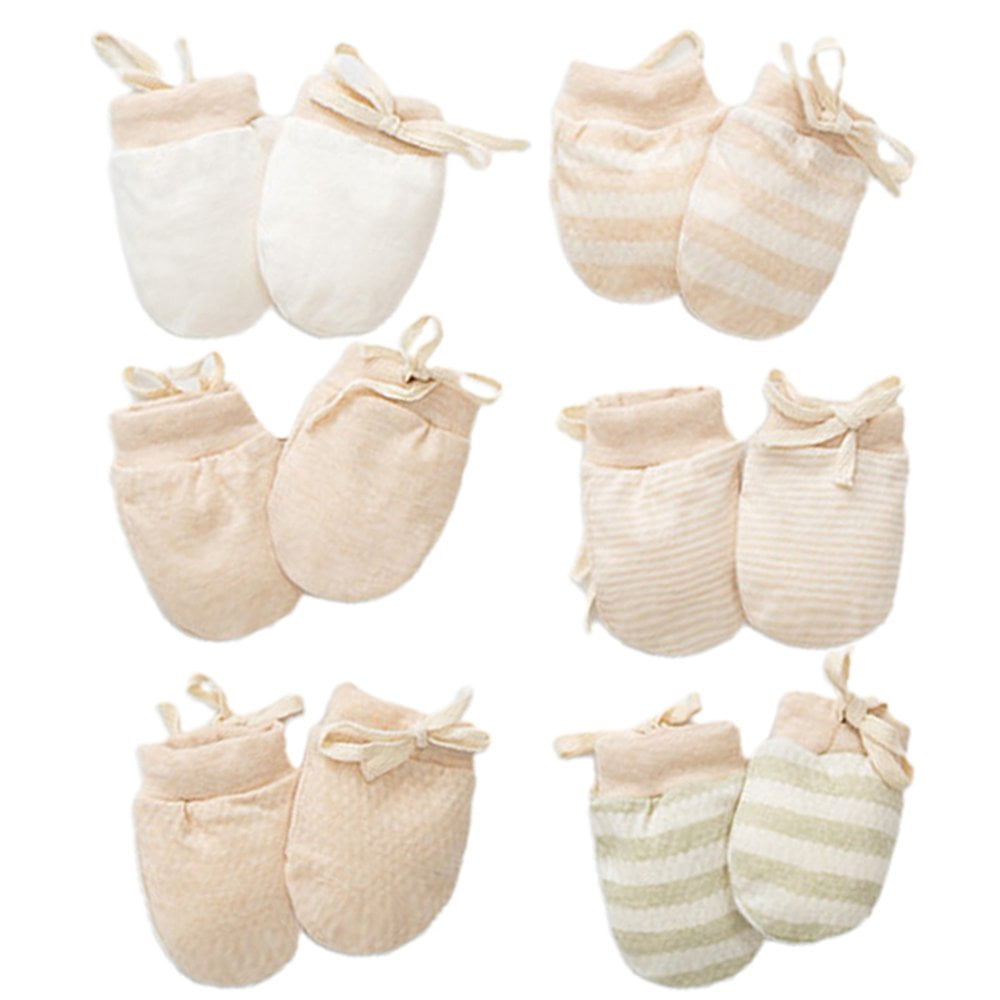 Click here for Eastin Baby Mittens Cotton Soft 6 Pairs Adjustable... prices